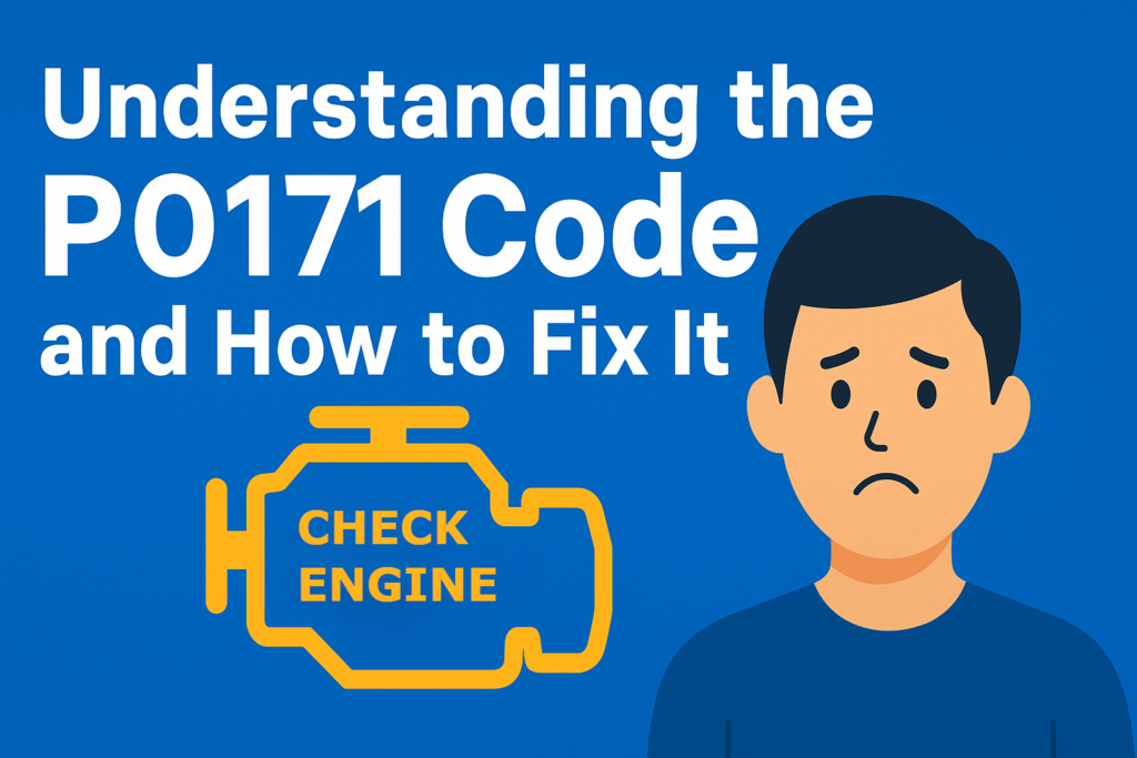 P0171 Code Explained – What Causes It and How to Fix It