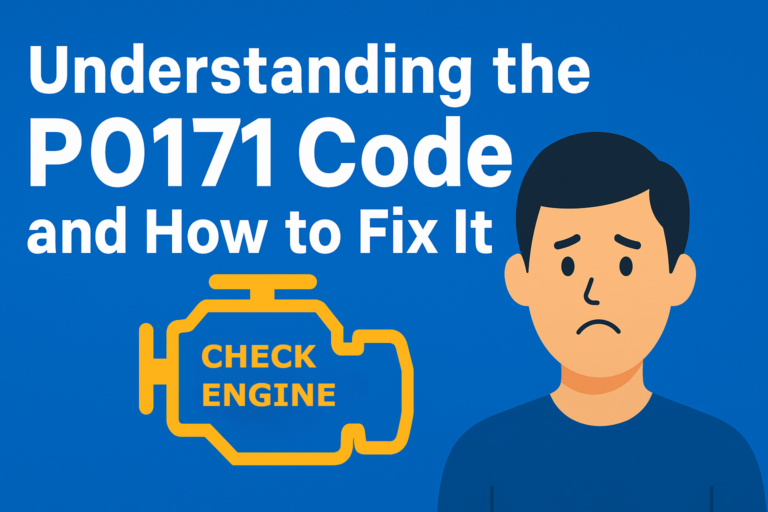 P0171 Code Explained – What Causes It and How to Fix It
